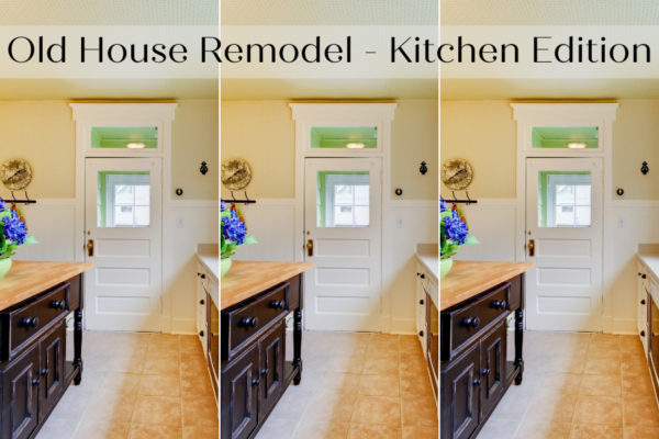 A 1912 Craftsman Bungalow Old House Remodel - Kitchen Edition ...